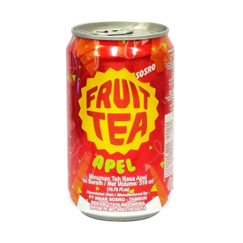 Fruit Tea Kaleng 318 ml isi 24 pcs/12 pcs / Minuman Kaleng / Minuman ...