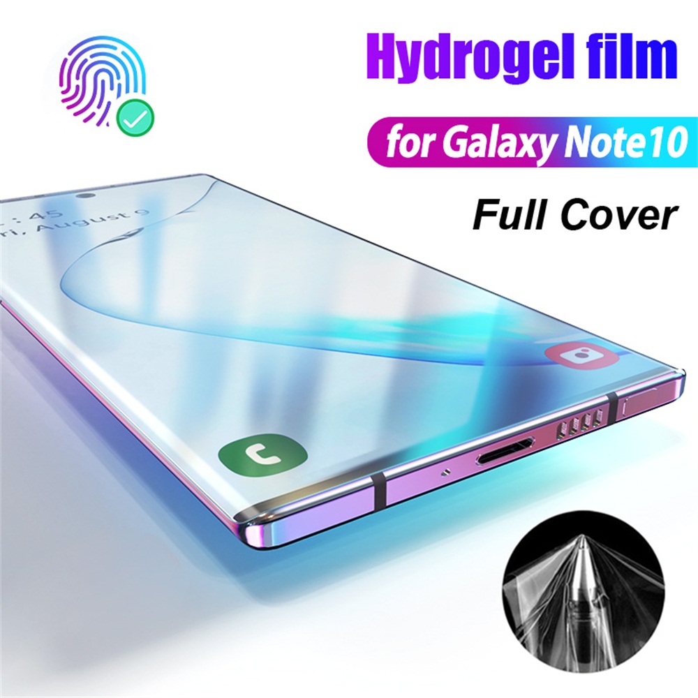 Ultra thin 3D HD Soft TPU Screen Protectors For Samsung Galaxy Note 10 ...