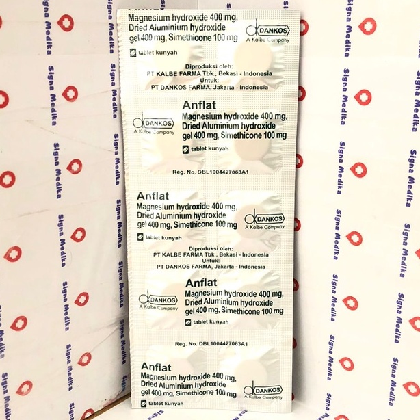 Anflat Strip Isi 10 Tablet - Obat Sakit Maag | Lazada Indonesia