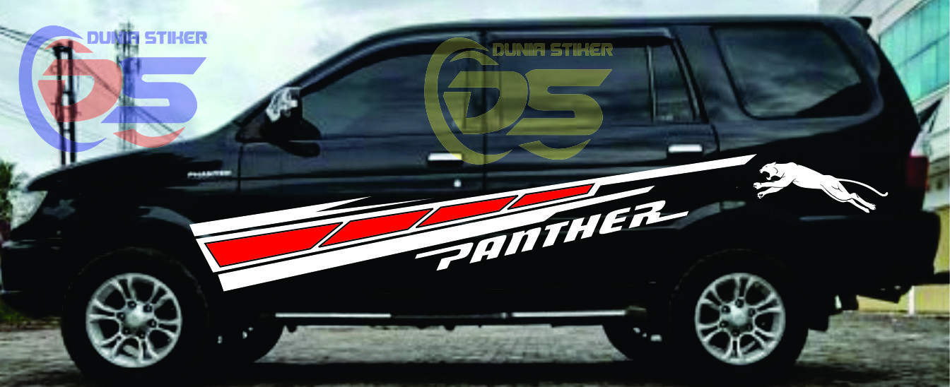Cutting Stiker Mobil Panther Striping Panther Logo Stiker Variasi Bodi ...