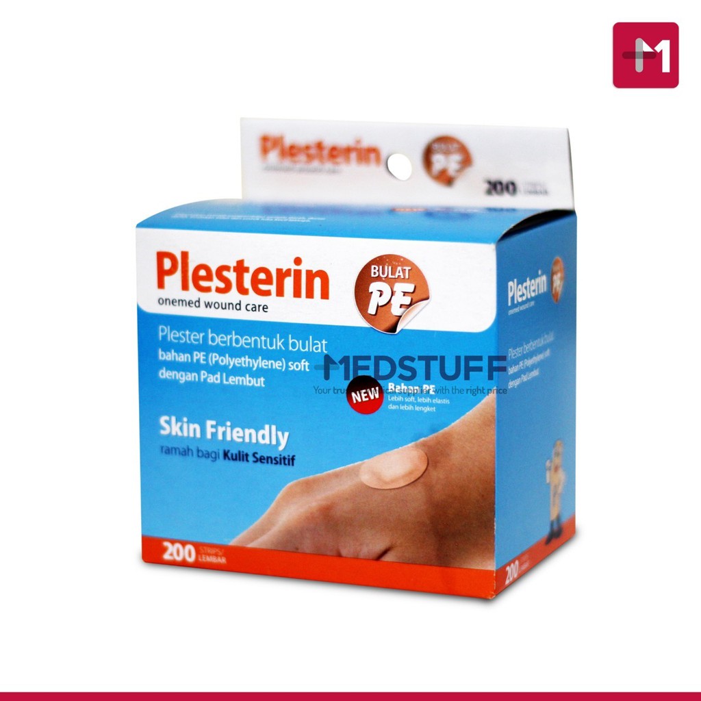 Plesterin Bulat PE Cokelat Plester Luka Bulat Anti Air / Hansaplast ...