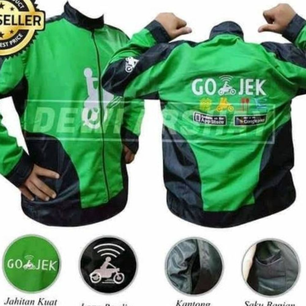 jaket gojek model lama | Lazada Indonesia