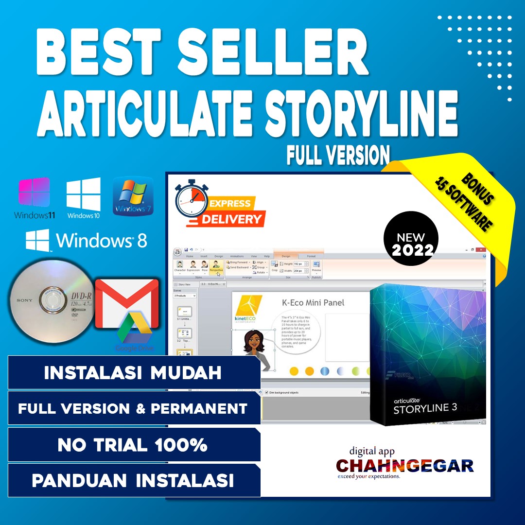 Articulate Storyline 3 Profesional (2022) Full version lifetime ...