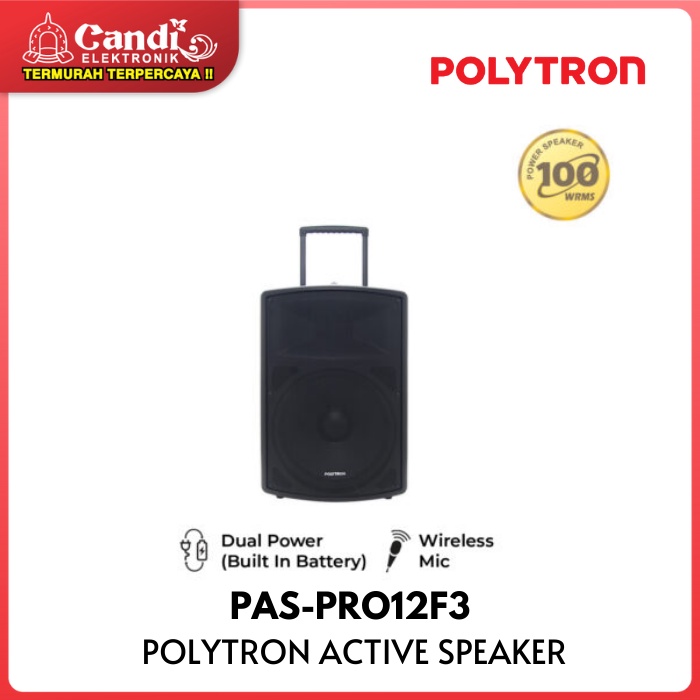POLYTRON Active Speaker PAS-PRO12F3 | Lazada Indonesia