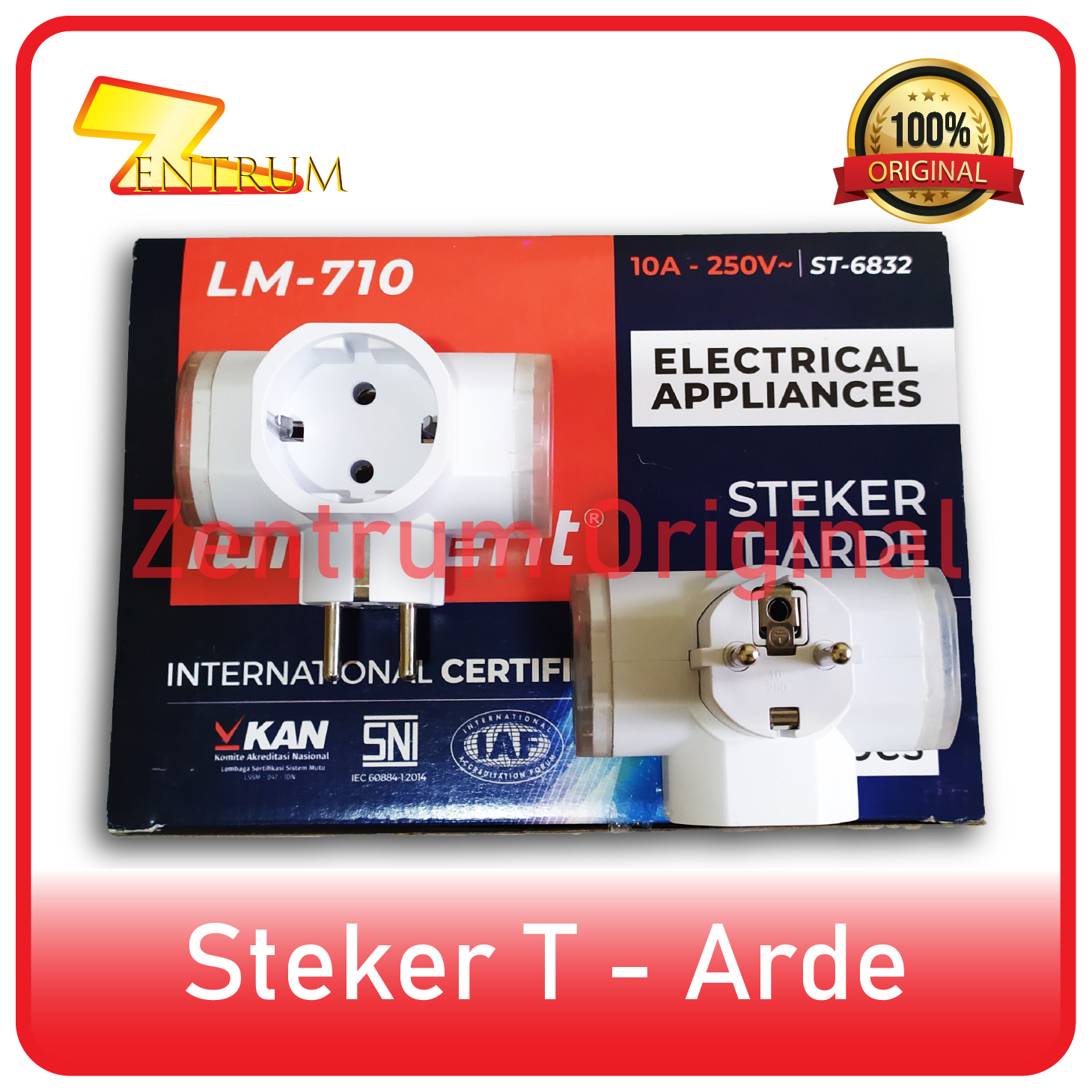 STEKER T ARDE LUMMENT SNI | Lazada Indonesia