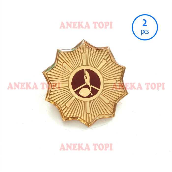 Pin Pramuka Pembina Pandega Warna Coklat - Pin Tanda Jabatan Pramuka ...