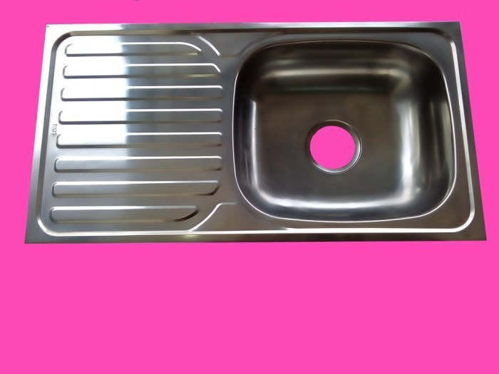 MG - Bak Cuci Piring Stainless + Avur Kitchen Sink 1 lubang dan sayap ...