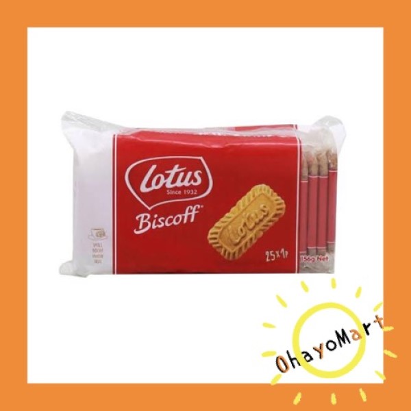 Lotus Biscoff biscuit refill kecil/ Biskuit LOTUS/ Biskuit Karamel156g ...