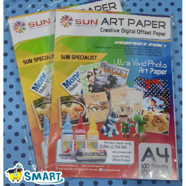 SUN ART PAPER A4 100GR | Lazada Indonesia