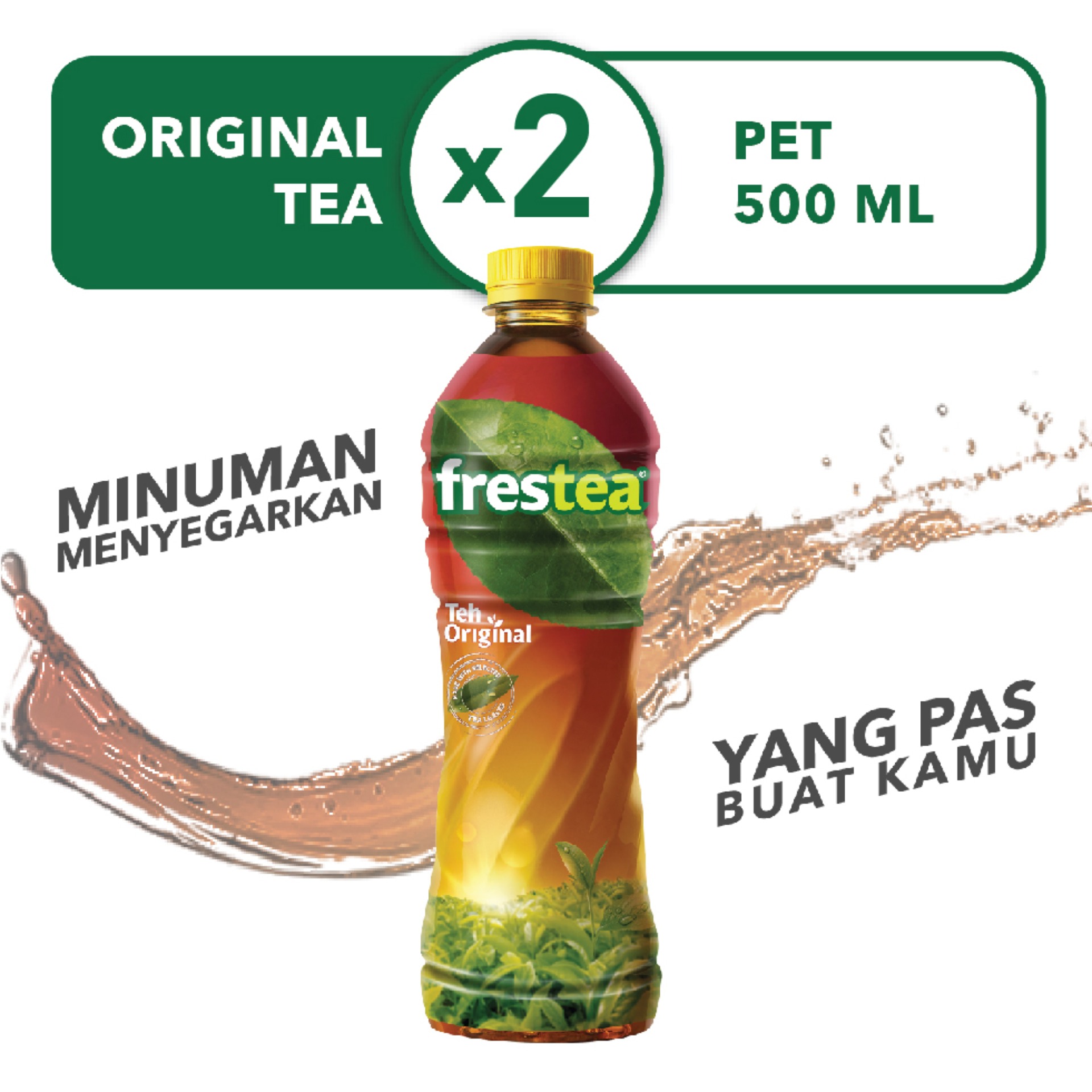 Frestea Original Jasmine - Botol 500mL x 2pcs | Lazada Indonesia