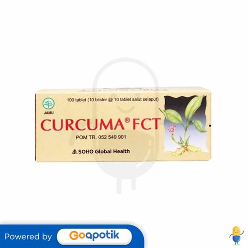 Curcuma Fct Box 100 Tablet | Lazada Indonesia