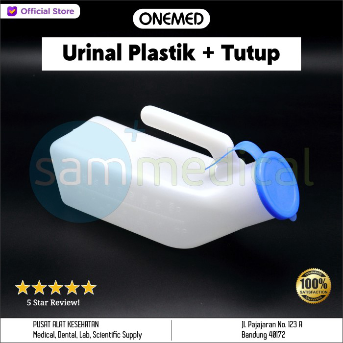 OneMed Urinal atau Pispot Pria Plastik plus Tutup | Lazada Indonesia
