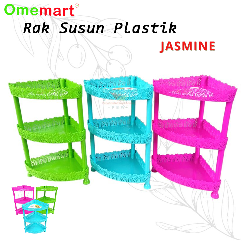 RAK JASMINE SEGITIGA RAK SERBAGUNA BENTUK SEGITIGA RAK PLASTIK ...
