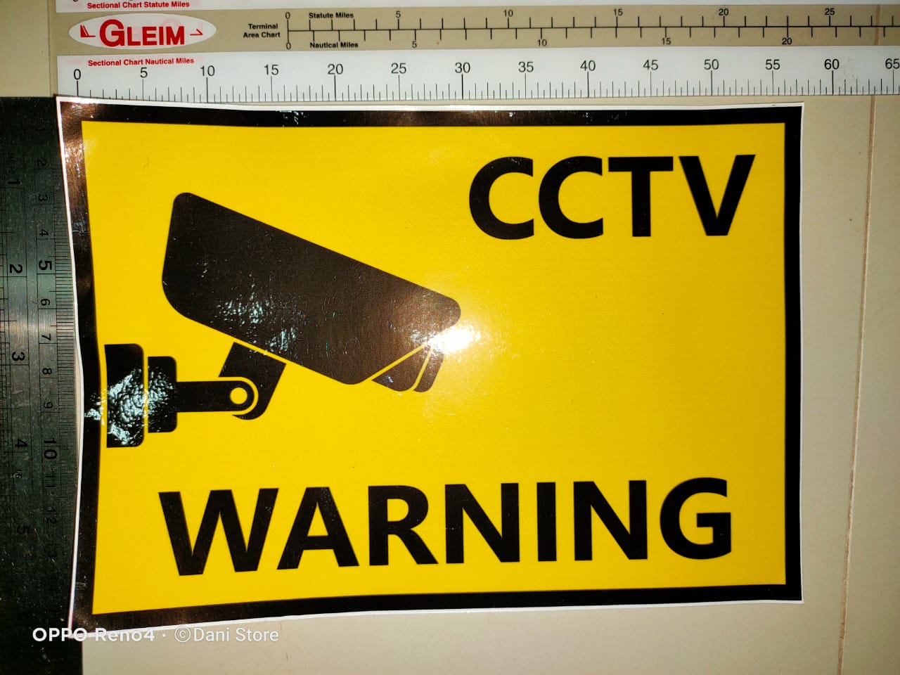 Sticker CCTV WARNING Stiker limited edition Sticker imut Sticker gaul ...