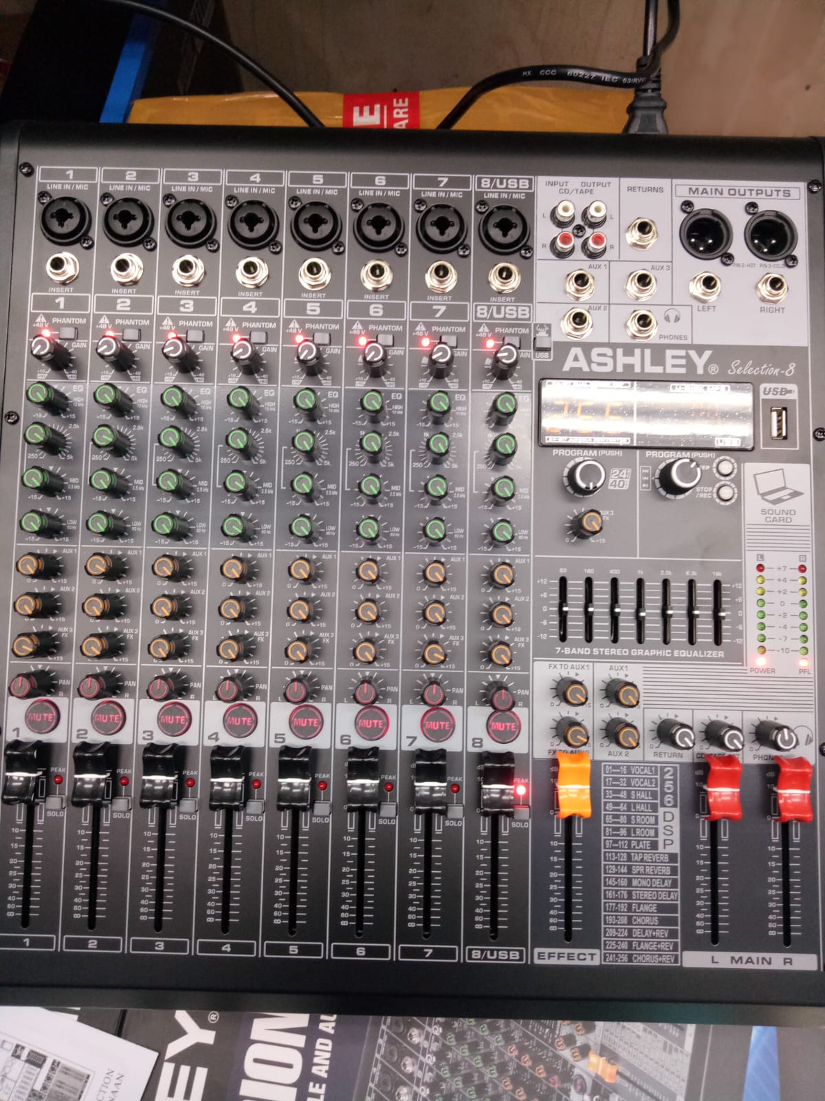 Mixer Ashley Selection 8 8 Channel Bluetooth - USB | Lazada Indonesia