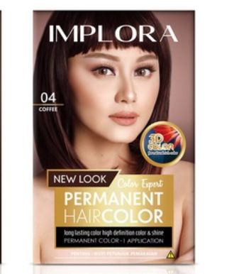IMPLORA New Permanent Hair Color | Pewarna Rambut | Semir Rambut ...