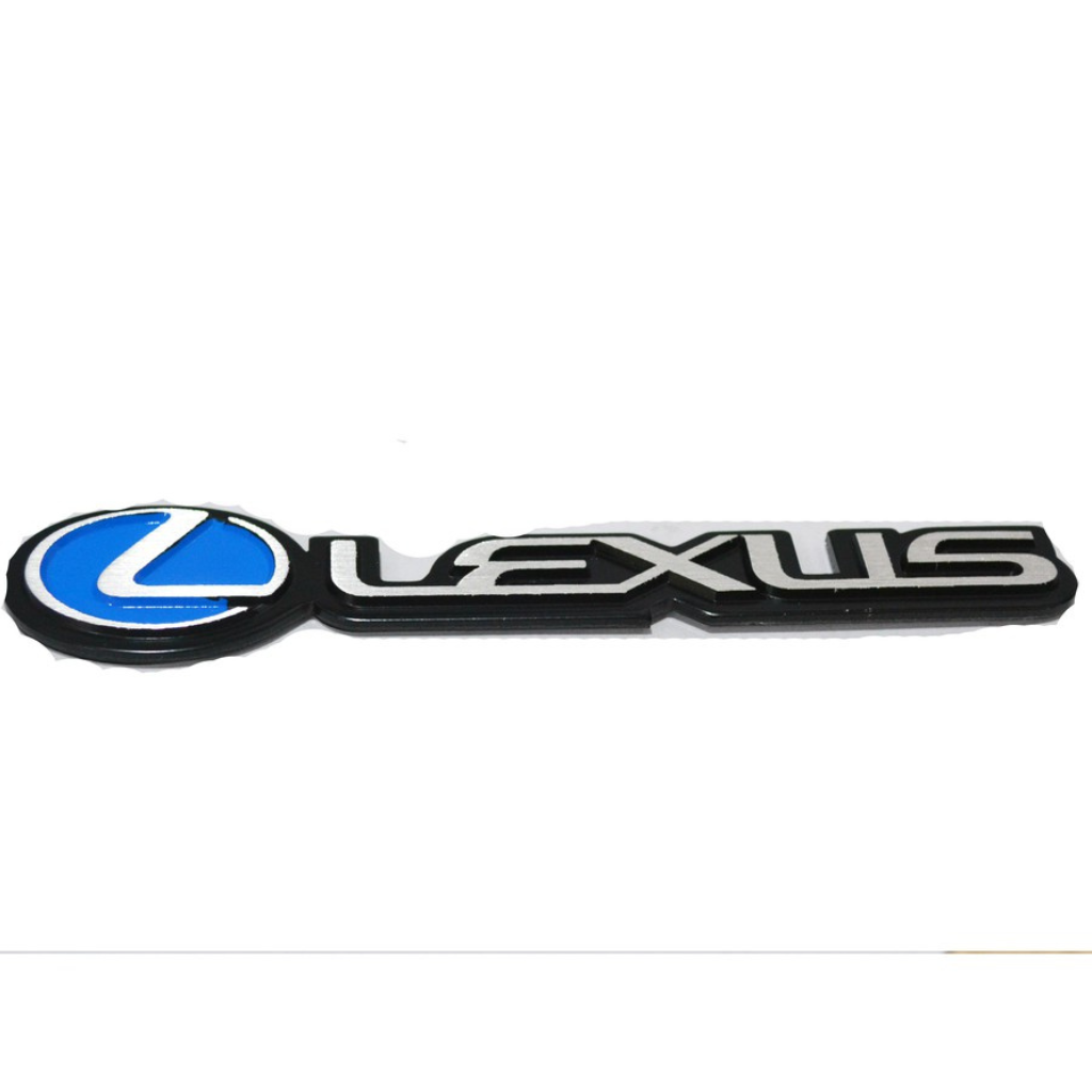 Emblem Lexus Tulisan Logo Alumunium Se | Lazada Indonesia