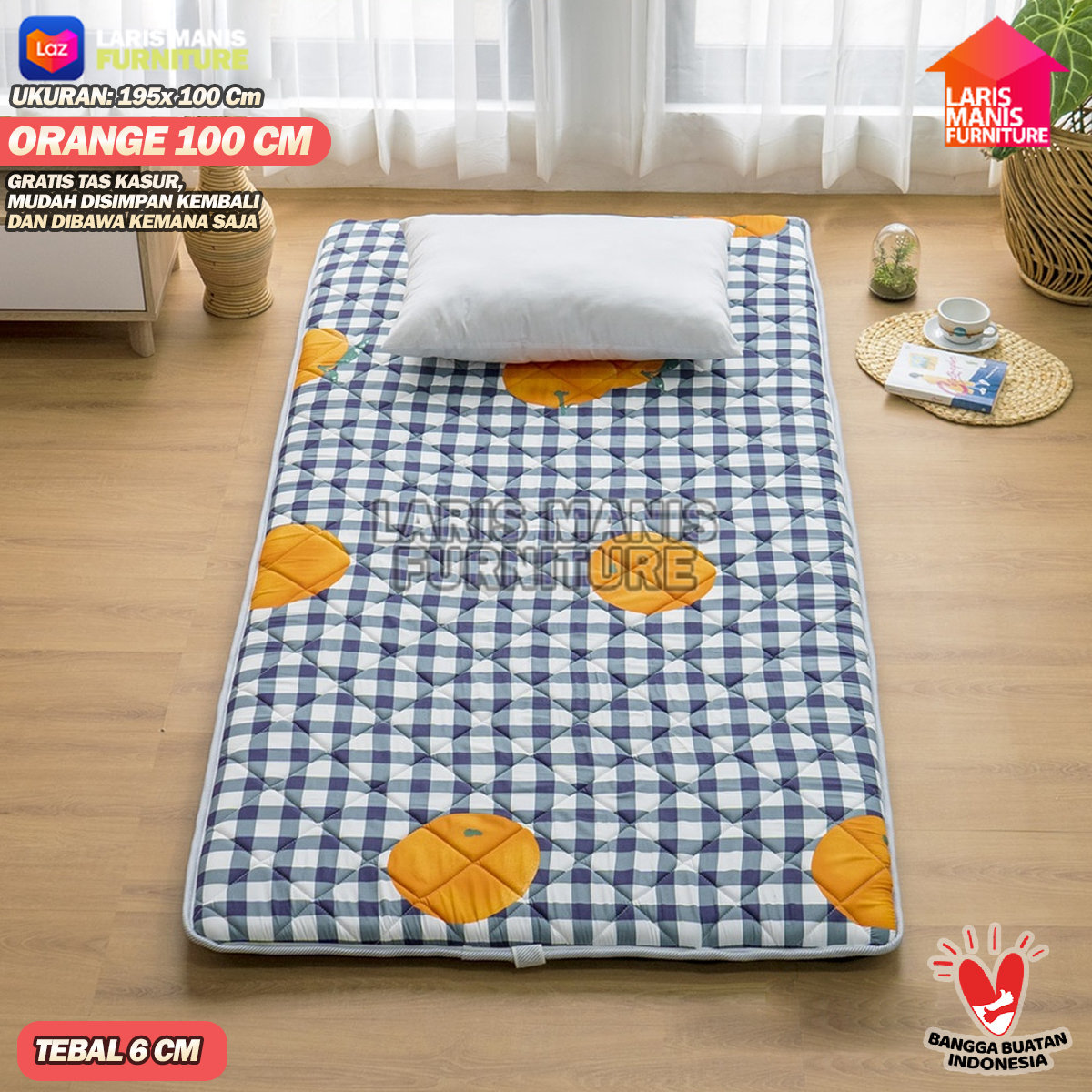 Quantum Kasur Gulung Matras Lantai Kasur Lantai Karakter Kasur Lipat ...