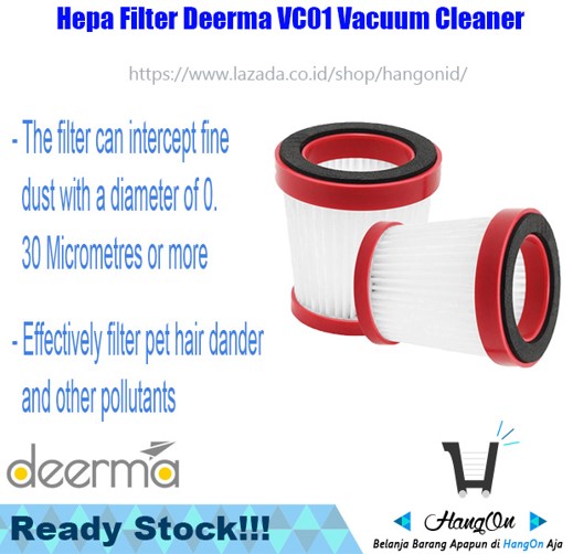 Hepa Filter Deerma VC01 Vacuum Cleaner VC 01 Xiaomi Original | Lazada ...