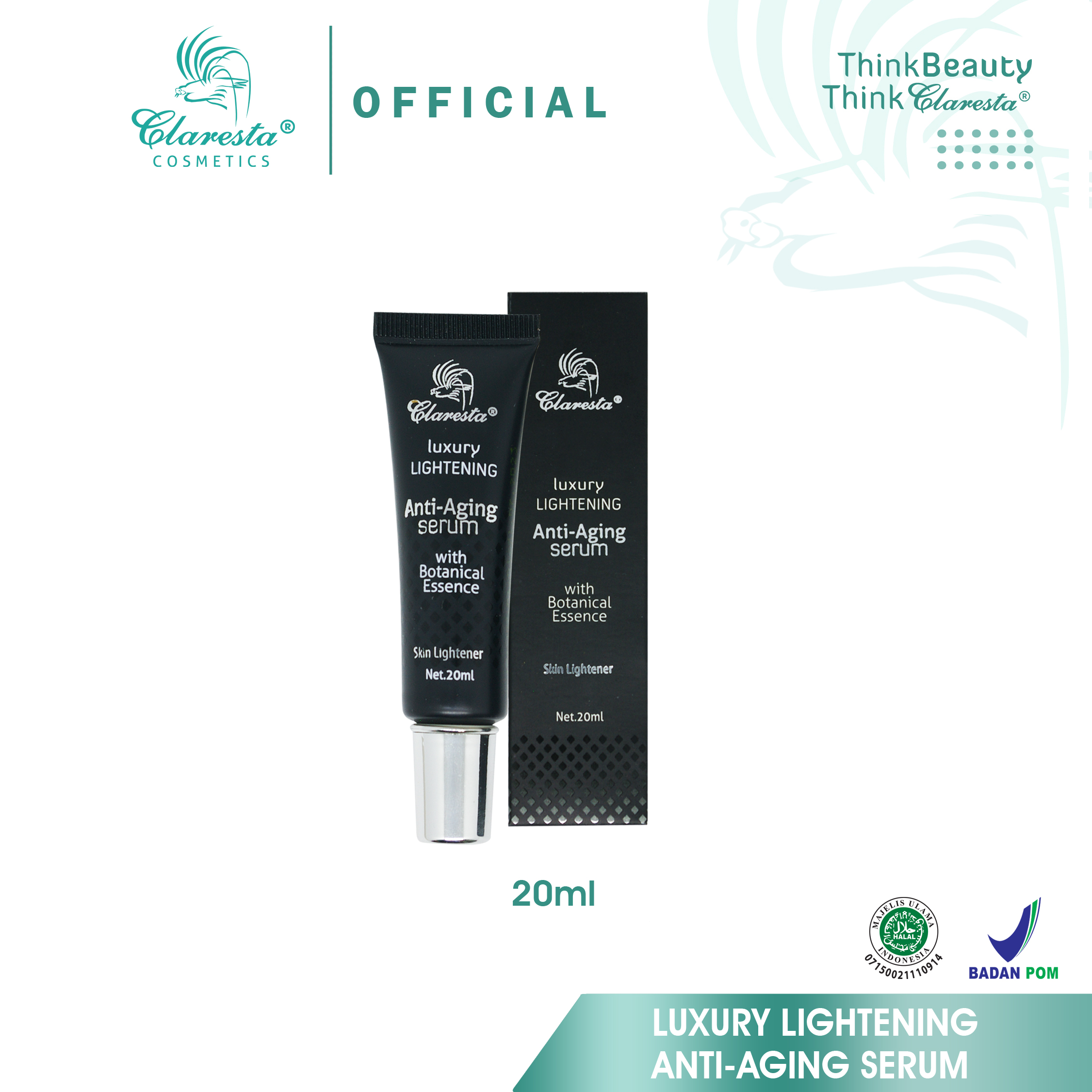 Claresta Lightening Anti-Aging Serum Skin Lightener | Lazada Indonesia