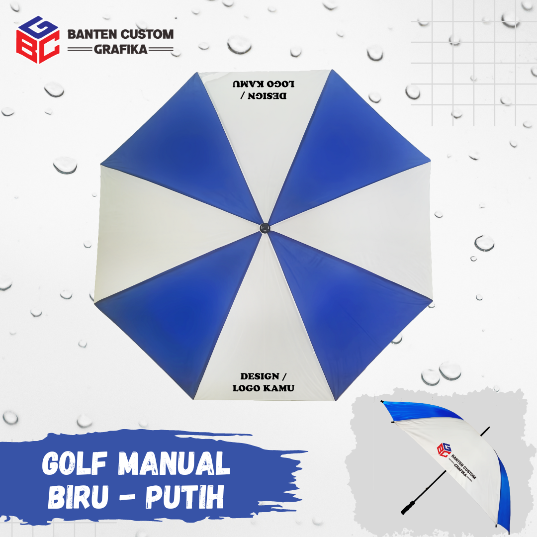 Sablon Printing Payung Jumbo Golf Umbrella Custom Desain 2sisi | Lazada ...