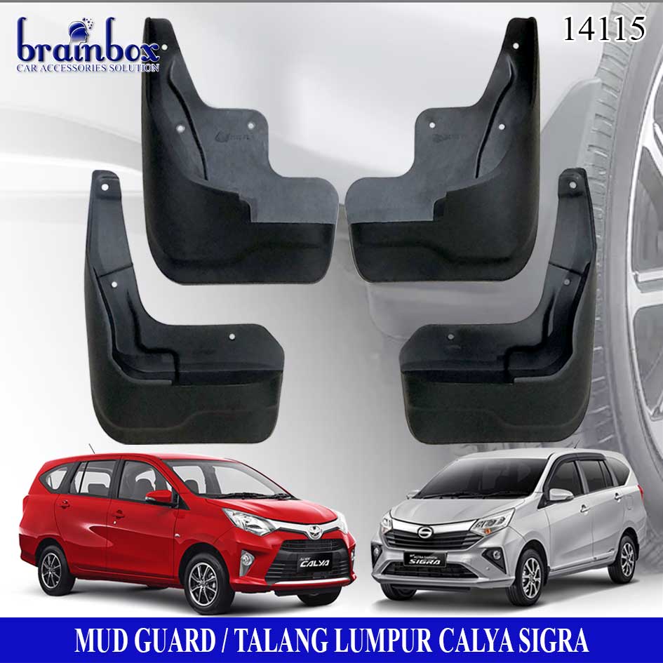 Mud Guard Calya Sigra Spabor Roda Karet Lumpur Talang Lumpur Mudguard ...