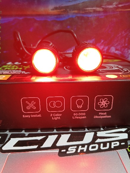 LUMINOS LED SHOOTING LIGHT LASER Q2 Q2S 30 WATT 2 WARNA PUTIH DAN ...