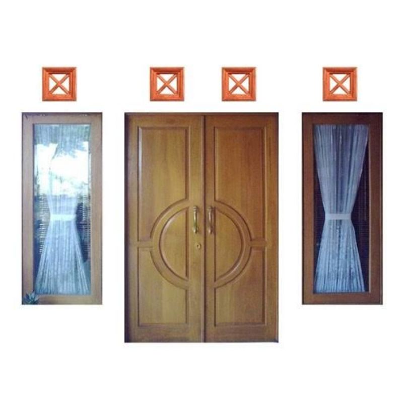 1 Satu Paket Kusen Pintu Jendela Loster | Lazada Indonesia
