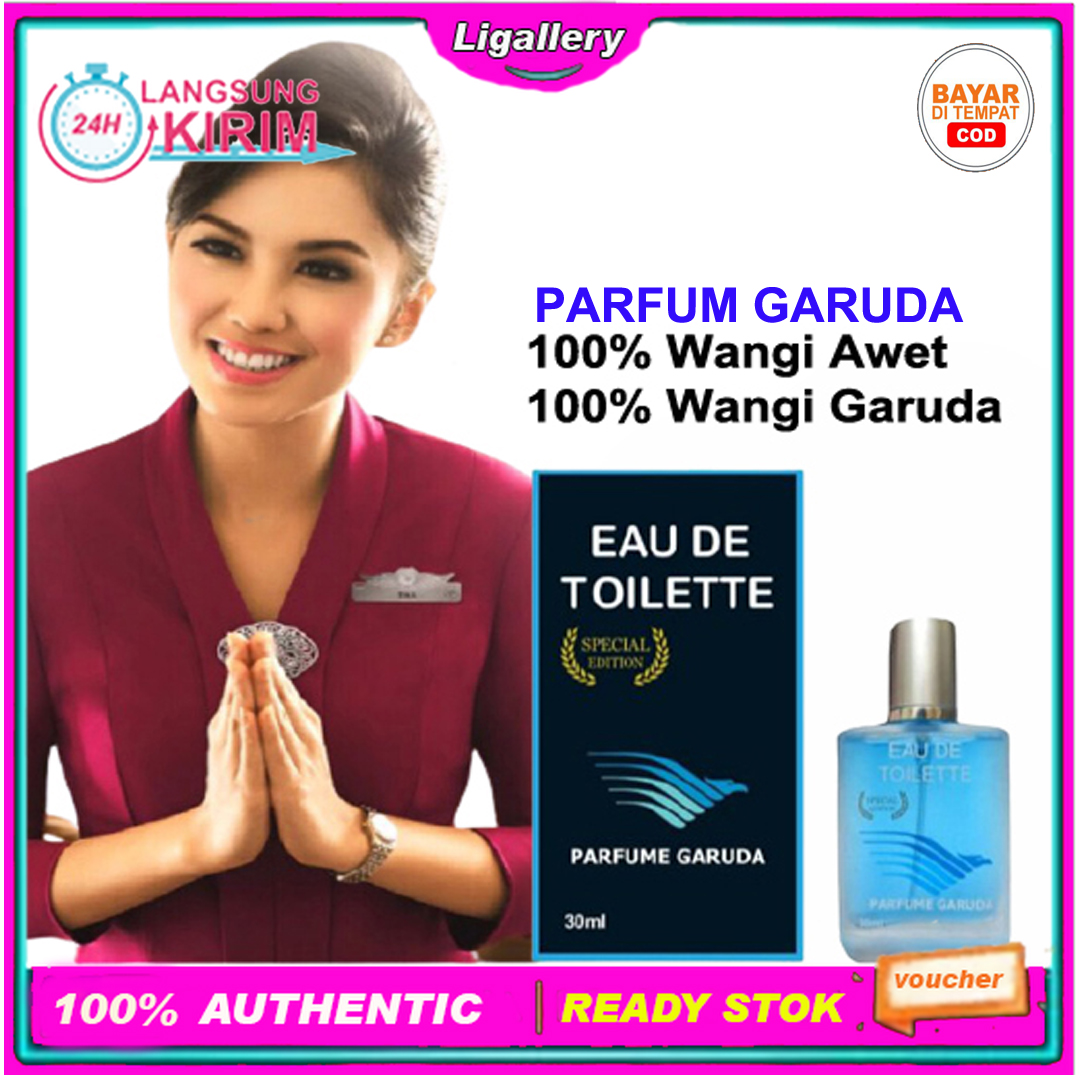 [100% Asli] Parfum Garuda EAU DE TOILETTE 30ml Parfum Pramugari ...