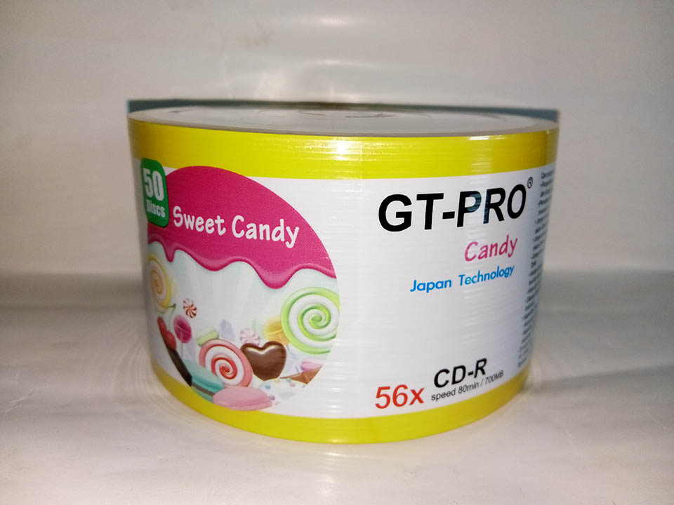 CDR GT-PRO 700 MB CD Kosong CD GTPRO Candy | Lazada Indonesia