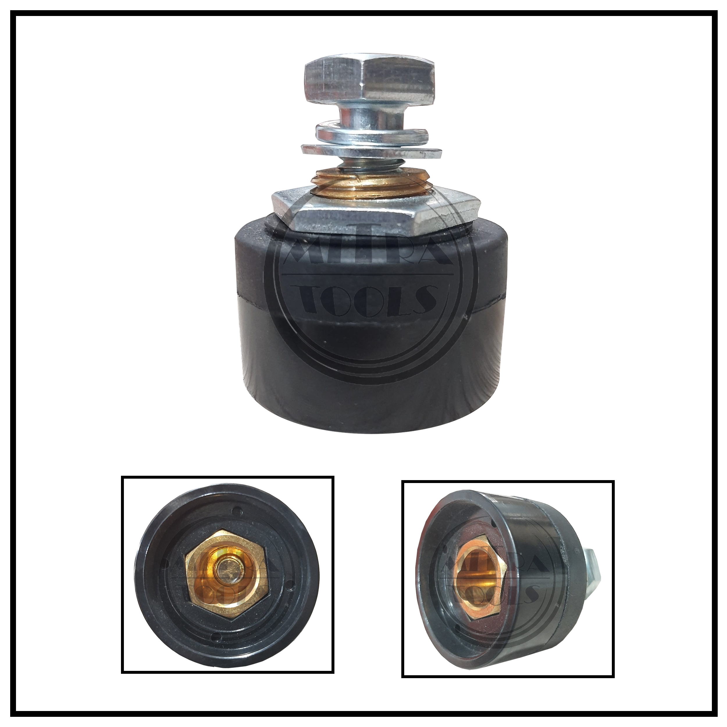 Kabel Konektor Mesin Las Cewek 10-25mm / Cable Connector Female Kecil ...