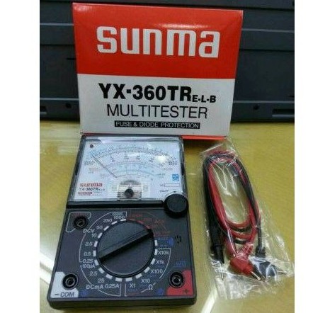 MULTI TESTER / MULTITESTER ANALOG / MANUAL SUNMA / SUNWA YX-360TR E-L-B ...