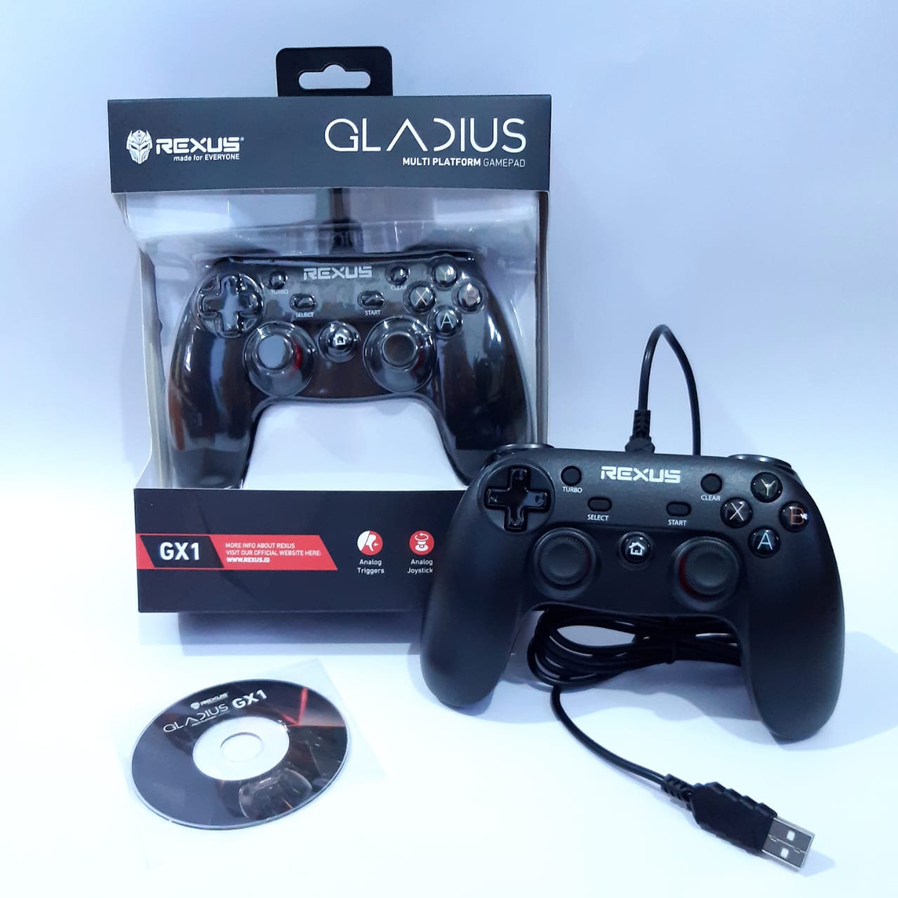 Rexus Gladius GX1 Pro Gaming Gamepad - Joystick Stick | Lazada Indonesia