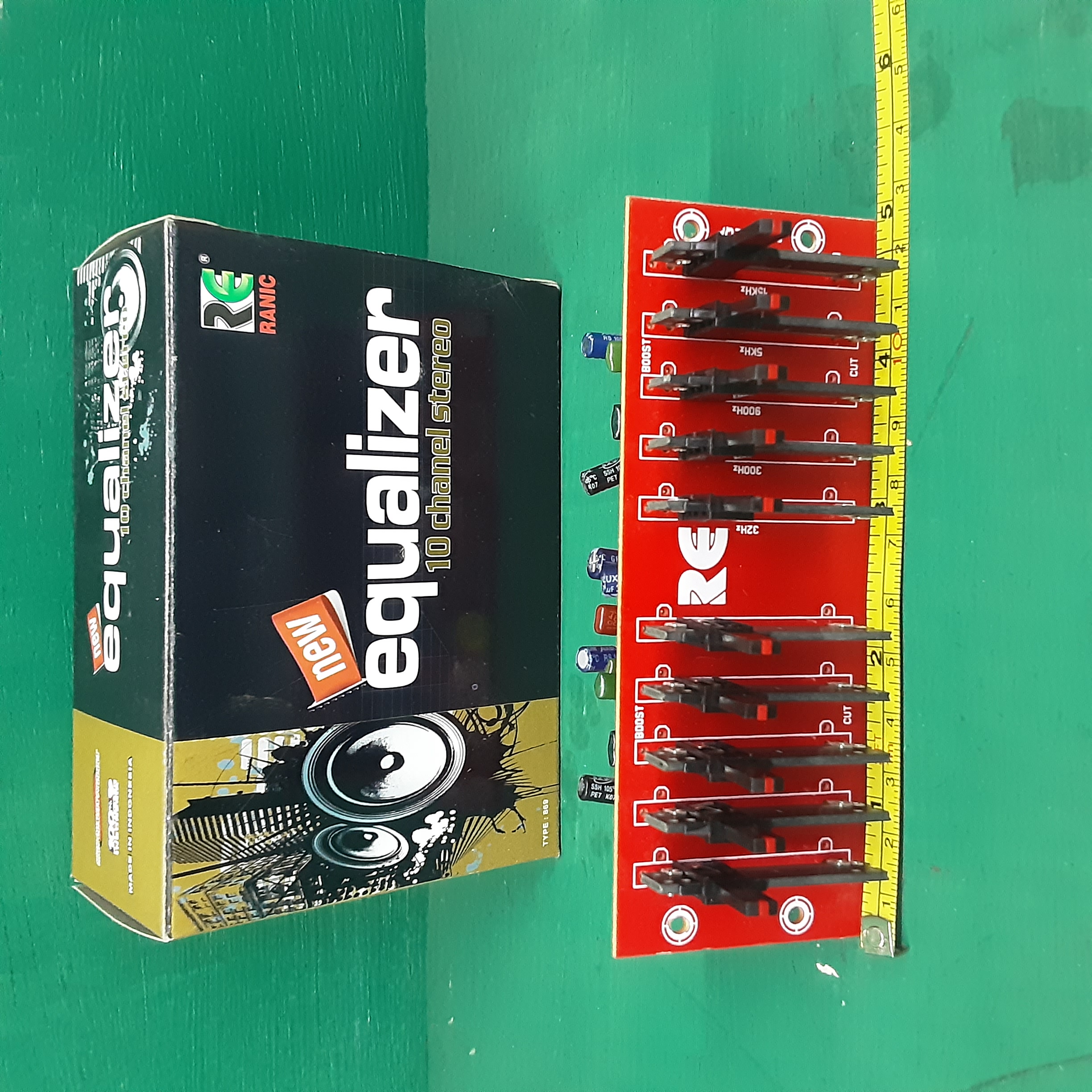 Kit Equalizer Stereo 10 Chanel TL074CN New Panjang | Lazada Indonesia