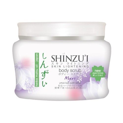 SHINZUI Skin Lightening Body Scrub 200gr | Lulur Badan - MYORI | Lazada ...