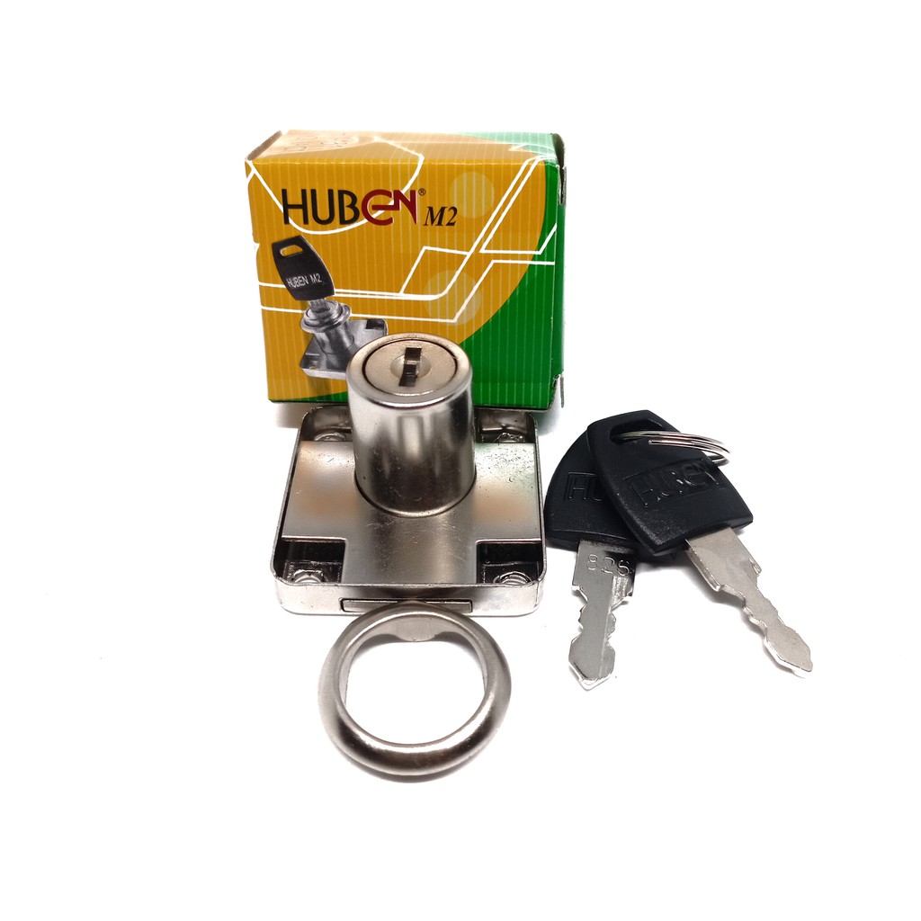 Kunci Laci Lemari Huben Asli Drawer Lock 22mm COD | Lazada Indonesia