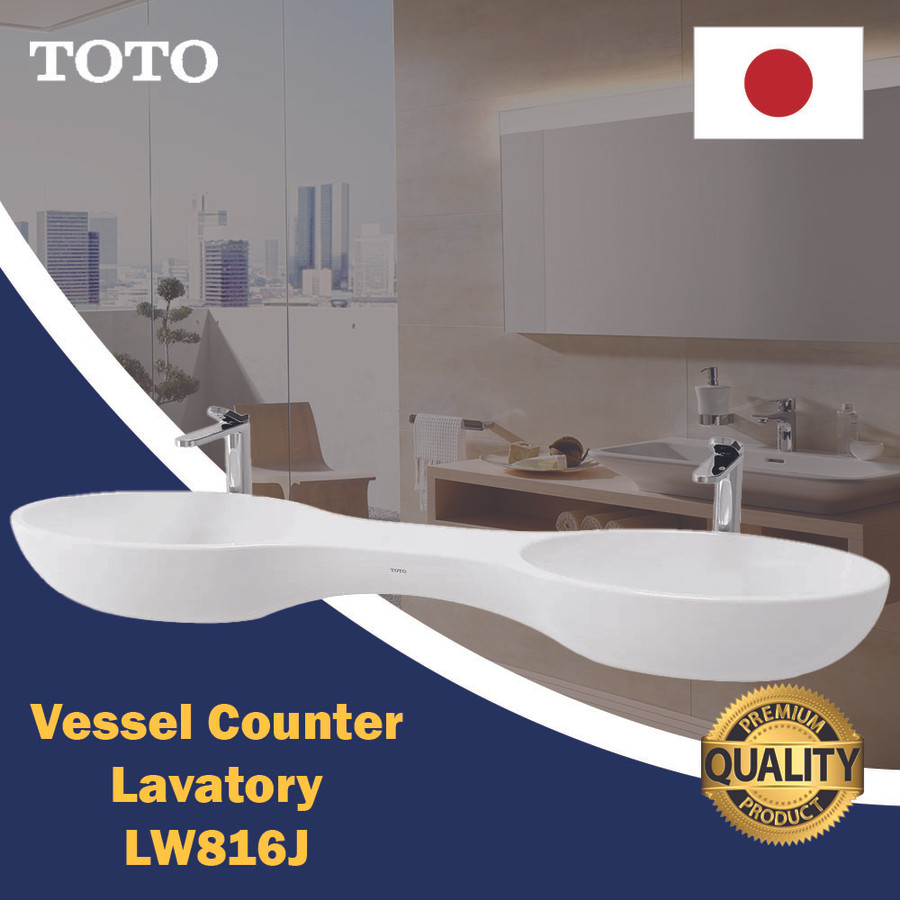 TOTO Wastafel LW816J BODY ONLY | Lazada Indonesia
