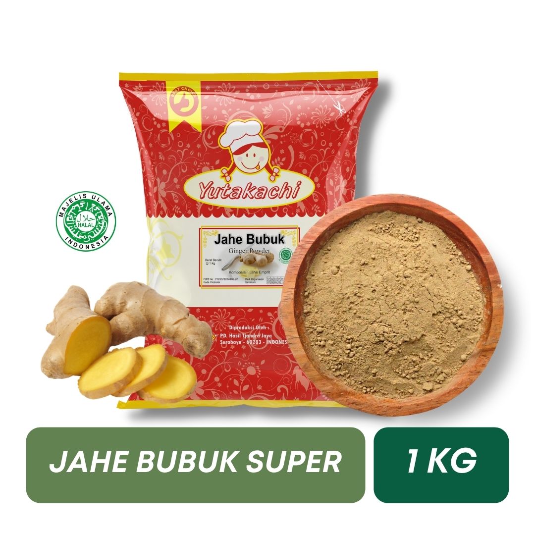MURNI Jahe Bubuk Super 1 Kg Yutakachi / Jahe Bubuk Asli Indonesia ... MURNI Jahe Bubuk Super 1 Kg Yutakachi / Jahe Bubuk Asli Indonesia ...