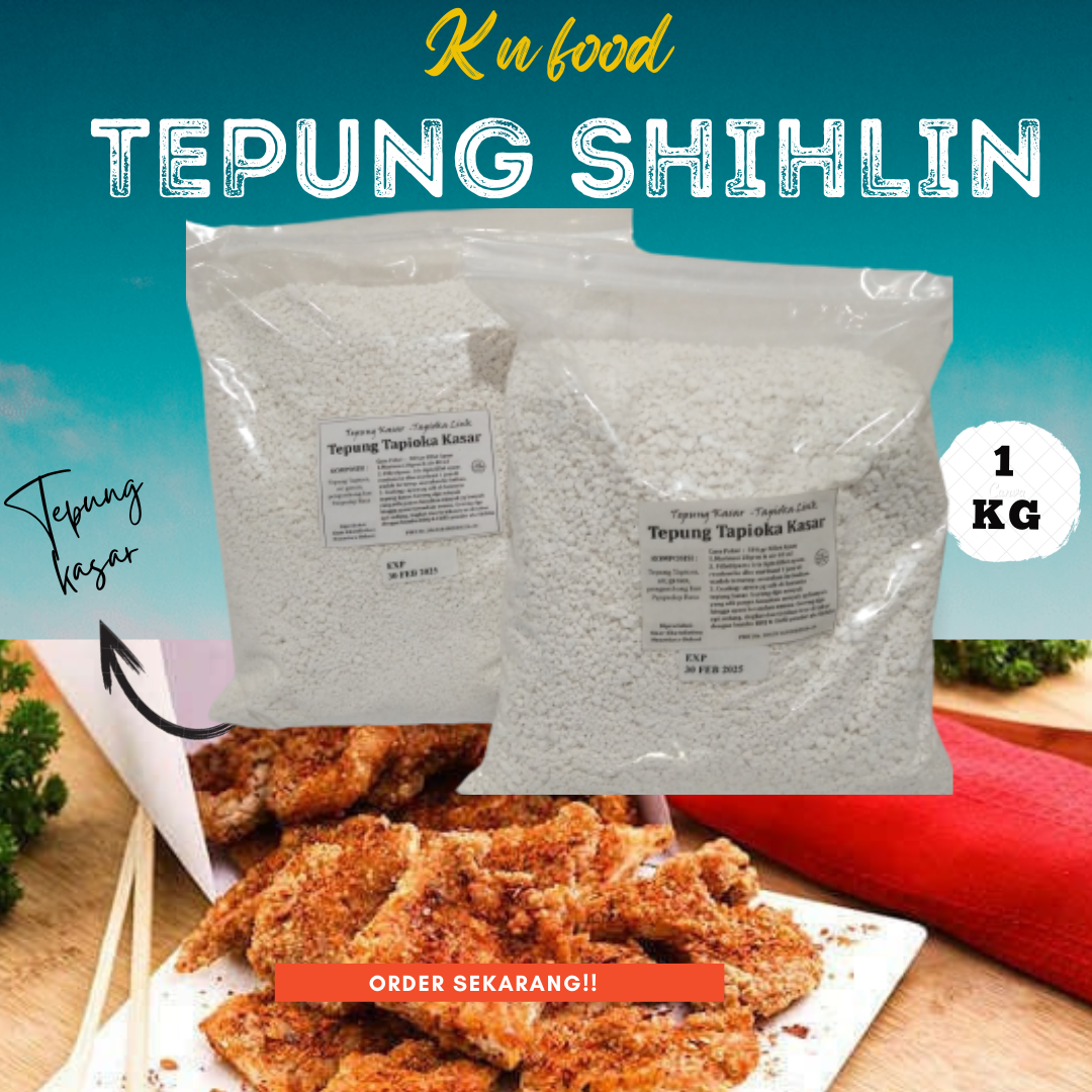 Tepung tapioka kasar ala shihlin 1 kg tepung crispy | Lazada Indonesia