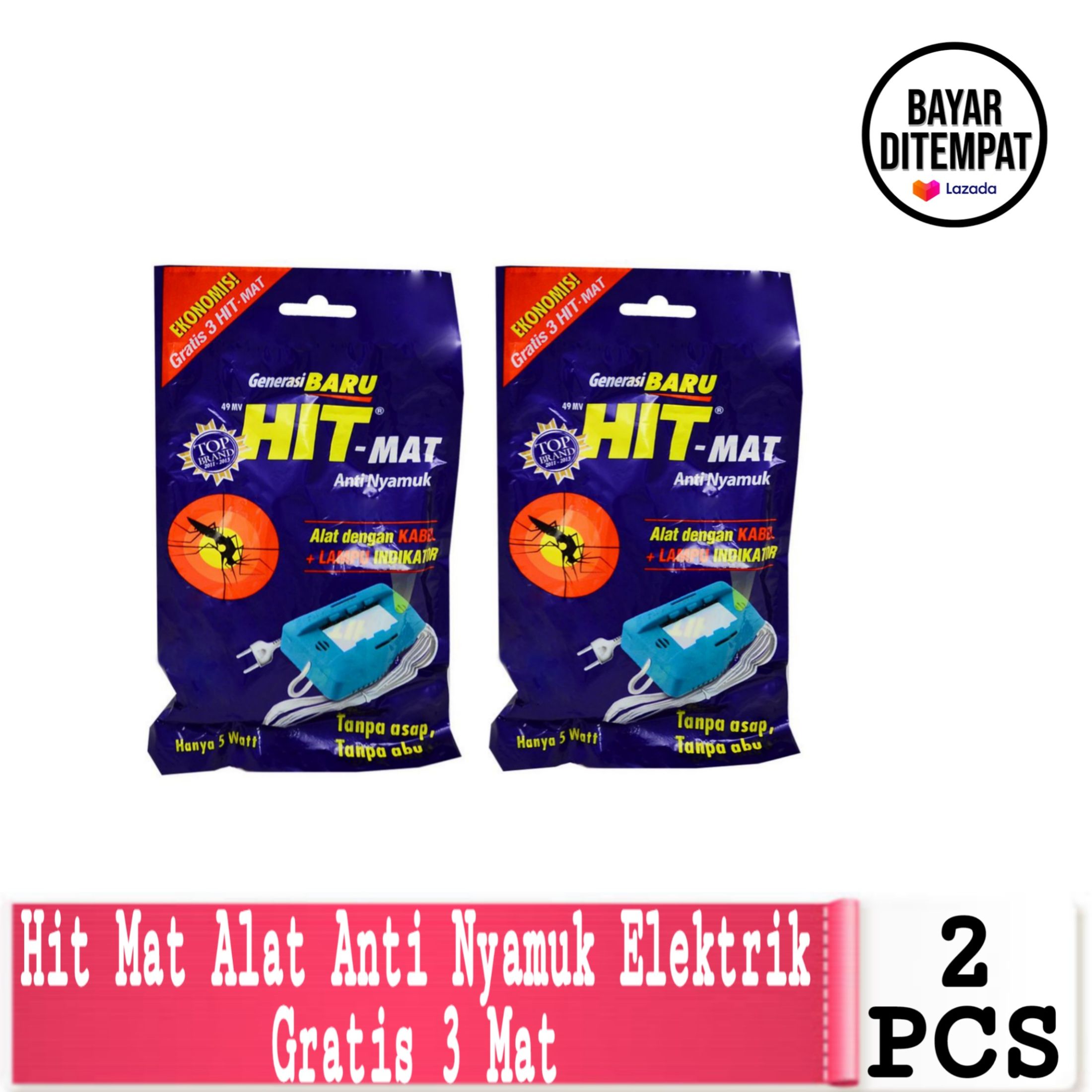HIT Mat Alat Ekonomis Set Lamp Anti Nyamuk | Obat Nyamuk Elektrik | Lazada Indonesia