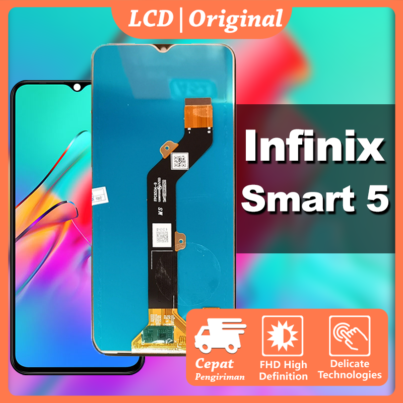 LCD Infinix Smart 5 Touchscreen Original / Mencegah Layar Meledak / FHD ...