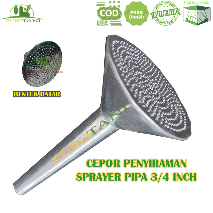Cepor gembor lubang halus ukuran 3/4 inchi Cepor Penyiraman Sprayer 3-4 ...