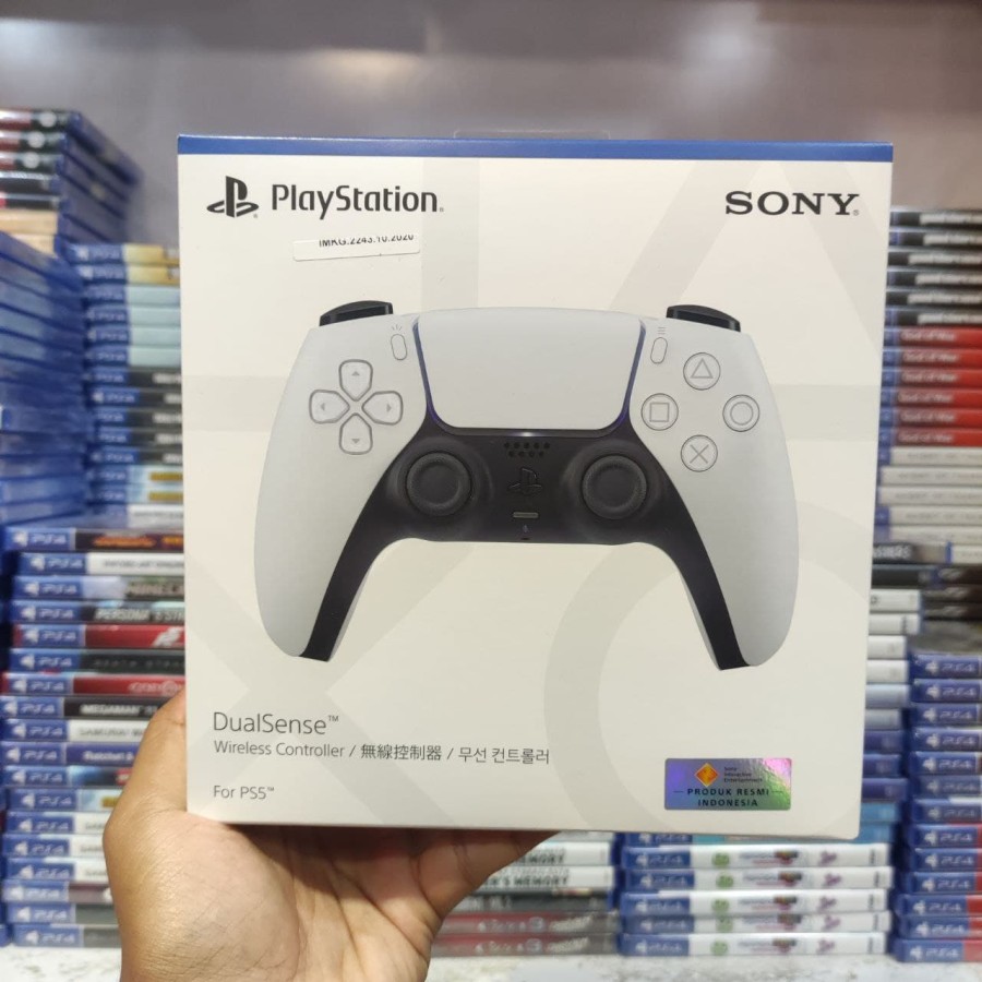 Stick PS5 Stik PS5 Wireless Controller DualSense PS5 - Putih Loosepack ...