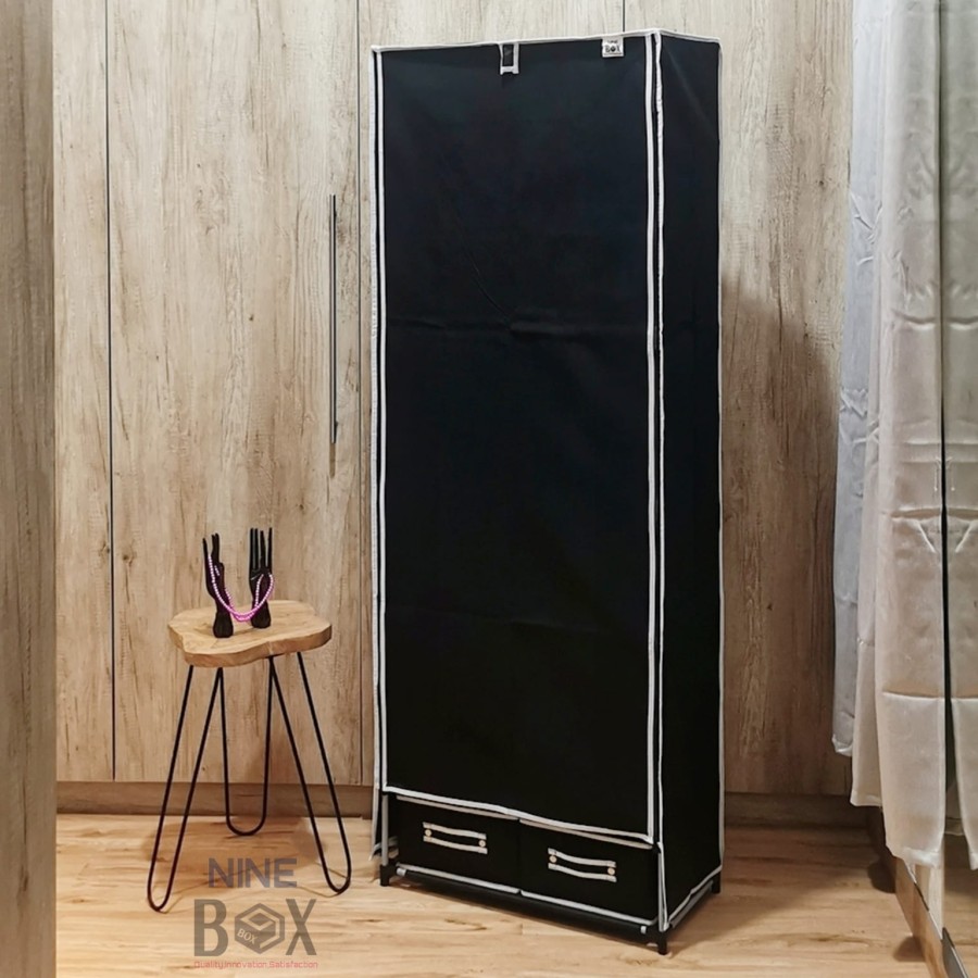 NINE BOX RAK JILBAB / RAK HIJAB / RAK KERUDUNG / RAK JILBAB GANTUNG ...