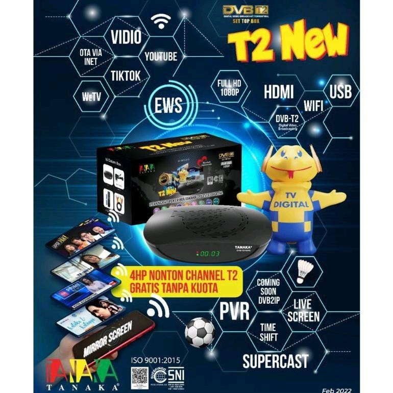 set top box tanaka t2 /cbm dvb new original cbm set top box | Lazada ...