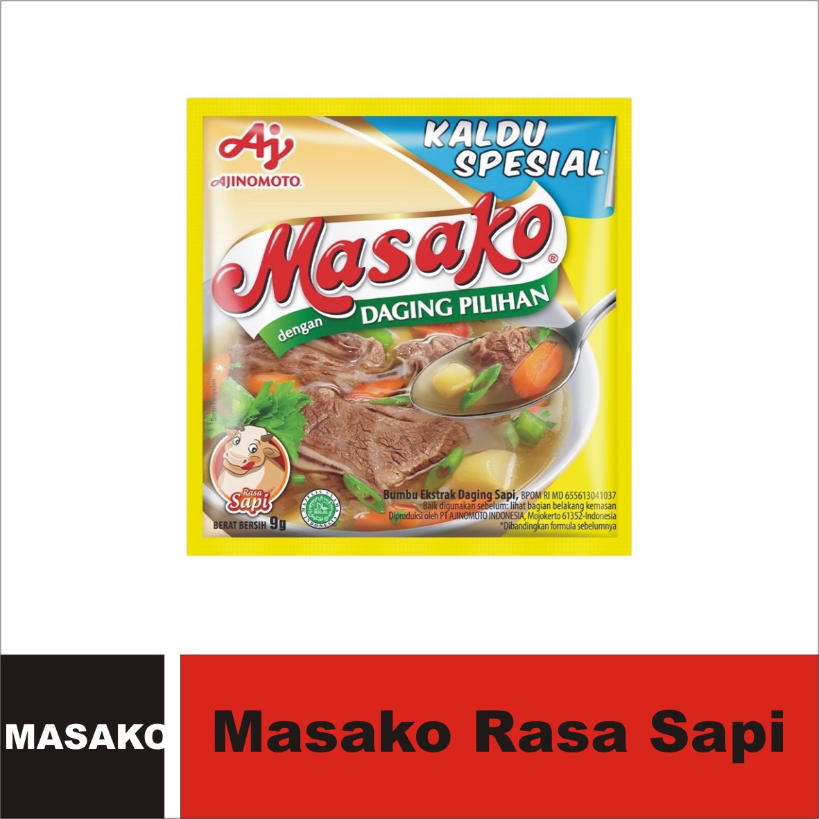Masako Rasa Kaldu Sapi Kemasan 9 gr Murah | Lazada Indonesia