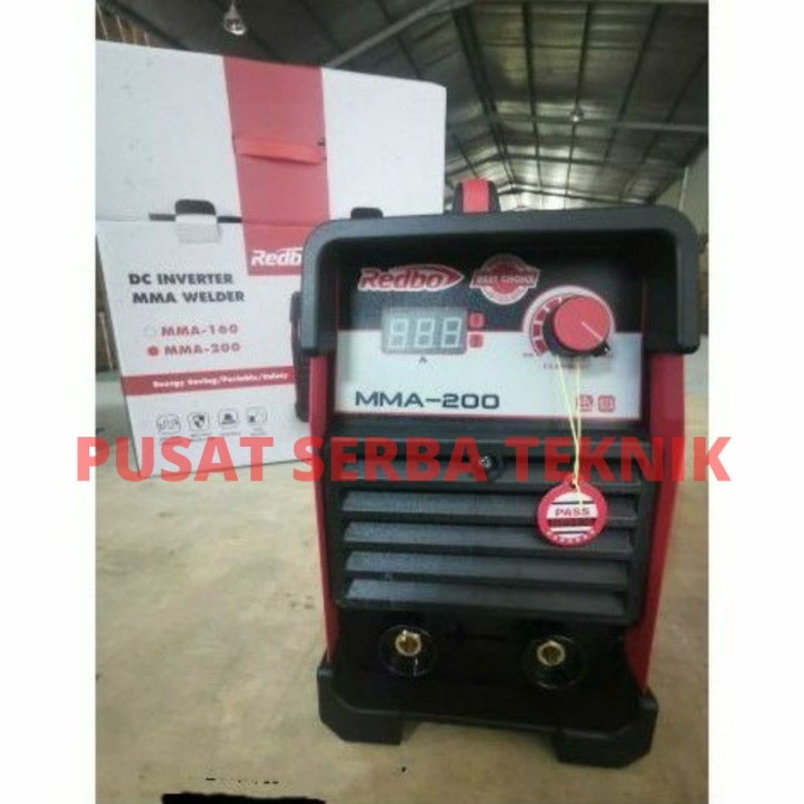 REDBO Mesin Trafo Las Listrik MMA 200 A Welding Inverter IGBT 200A | Lazada Indonesia
