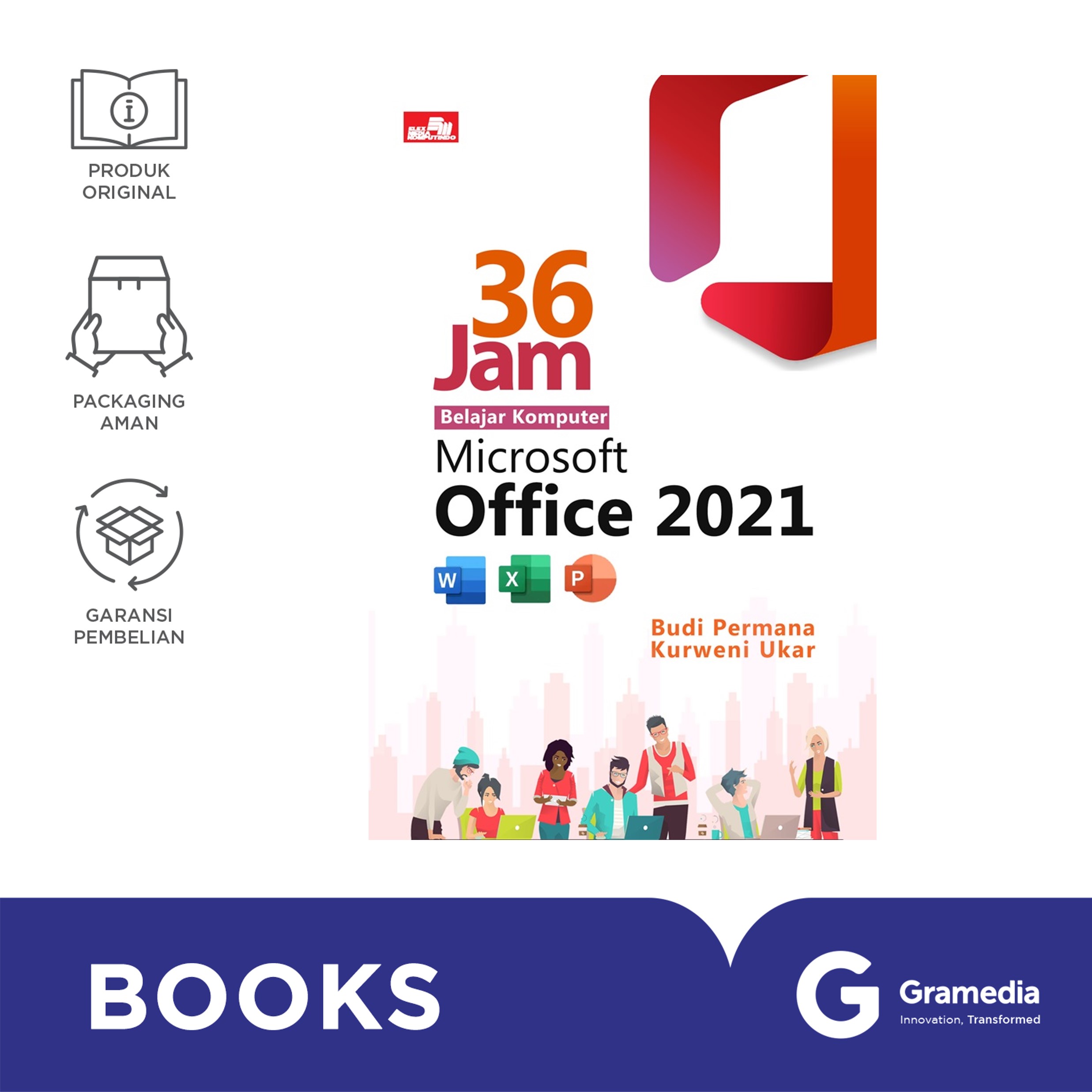 36 Jam Belajar Komputer Microsoft Office 2021 | Lazada Indonesia