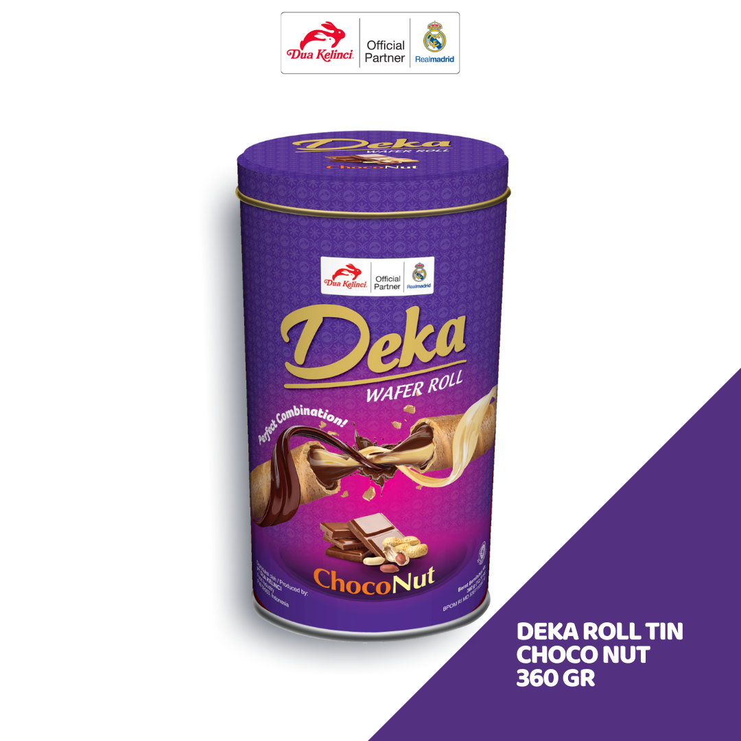 DEKA Wafer Roll - Choco Nut (Tin Can) | Lazada Indonesia
