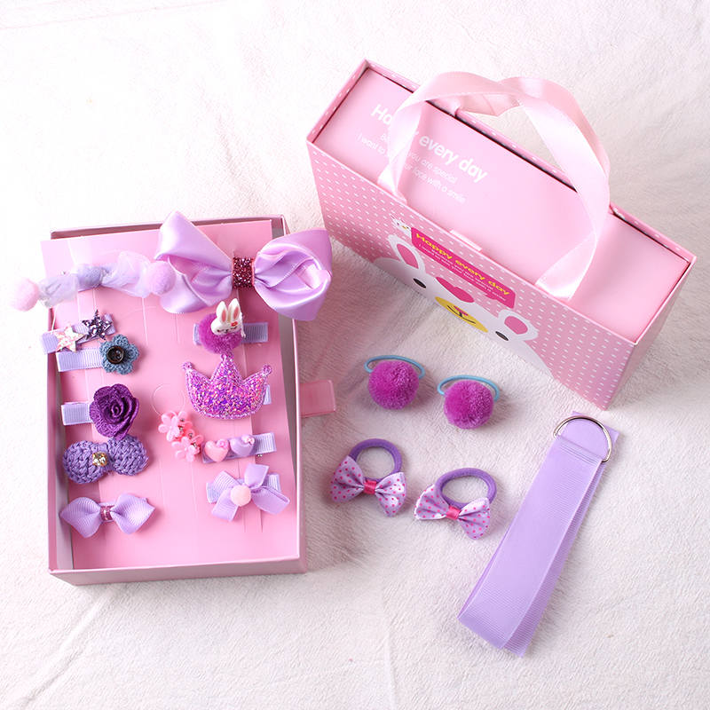 ON Gift Box Jepitan Rambut Anak Perempuan set isi 18pcs | Aksesoris ...